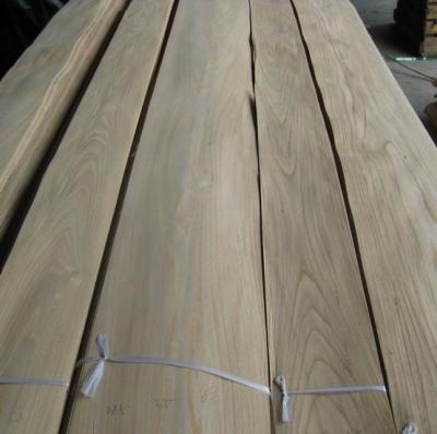 China Sliced Elm Wood Veneer Sheet Flower/Straight Cut for sale