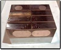 China W Cu Tungsten Copper Composite Block / Sheet For Blanket First Wall Of CRAFT And BEST for sale