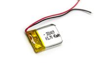 China 3.7V 45mAh Ultra Small Lithium Polymer Battery For Headset PAC331419 for sale