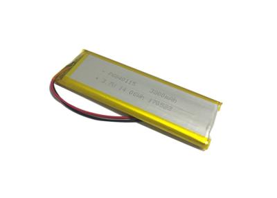 China POS Terminal Rechargeable Lithium Polymer Battery PAC6840115 3.7V 3800mAh for sale