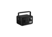 China 200W Black Case Portable Lithium Battery AC DC Output for Camping 230x139x123mm for sale