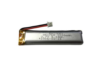 China Ultra Narrow Rechargeable Lithium Polymer Battery 1200mAh For Electronic Pen for sale