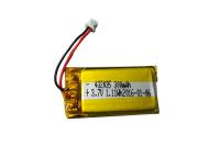 China 3.7V 432035 300mAh Smart Watch Battery , Rechargeable Li Polymer Battery for sale