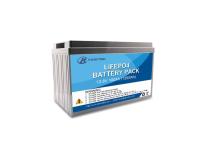 China 12.8V 100Ah Deep Cycle LiFePO4 Battery Pack for Camper RV and Marine Applications for sale