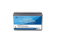 China 12.8V 100Ah Deep Cycle LiFePO4 Battery Pack for Camper RV and Marine Applications for sale