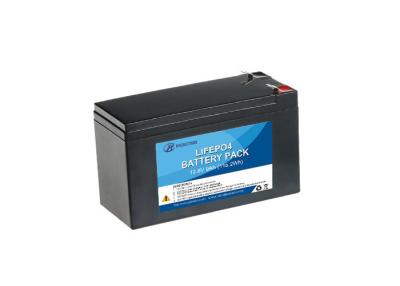 China Black Shell 12 Volt Lithium Battery 9Ah For Backup System IEC62133 Approved for sale
