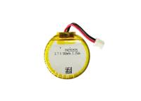 China Round Rechargeable Battery 553535 580mAh 3.7v , Smart Watch Battery Lightweight for sale