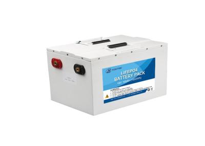 China 48v 100Ah Rechargeable Battery Backup , Deep Cycle LifePO4 Battery With M8 Terminal for sale