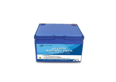 China 12.8V li ion battery pack 22Ah for SLA replacement , using 26650 cells blue color case for sale