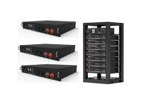 China 512V 100Ah 51kWh High Voltage Lithium Battery System for Factory and Hospital ESS for sale