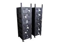 China RS232 48V 1200Ah 48kWh Rack Type LiFePO4 Energy Storage Battery for Telecom ESS for sale