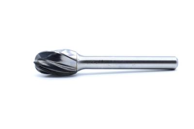 China Aluminum Cut Carbide Burr Tool SE-3M Silver Brazed Carbide Burr Cutter With Ultra Low Runout for sale
