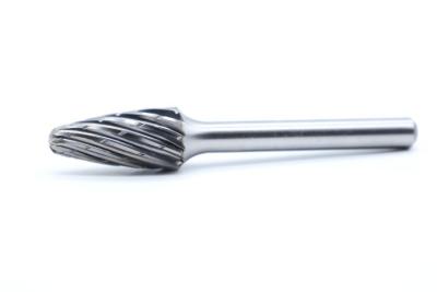 China Steel Cut Burr Drill Bit SF-5M F12.72506 12.7mm Head Carbide Burr For General Processing for sale