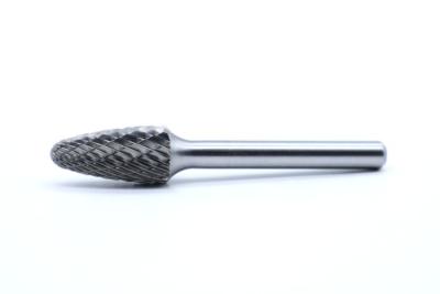 China YG8 Grade Tungsten Carbide Burrs Ball Nosed Tree Shape SF-5M For Precision Metalworking for sale