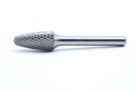 China SF-5M Ball Nosed Tree Diamond Cut Carbide Burr - For Polishing Hard Material Curves for sale