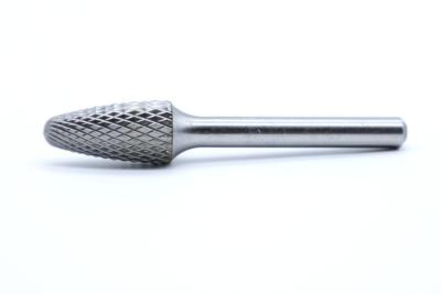 China SF-5M Ball Nosed Tree Diamond Cut Carbide Burr - For Polishing Hard Material Curves for sale