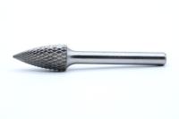 China Diamond Cut Silver Brazed Tungsten Burr SG-3M High Precision Raw Carbide With Low Runout for sale