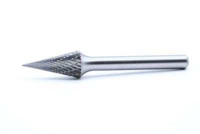 China 6mm Shank Double Cut Carbide Burrs SM-5M For Workpiece Grinding Finishing for sale