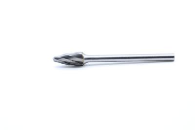 China SF-51M Ball Nosed Carbide Rotary Burrs 6mm Head 3mm Shank For Detail Work for sale