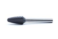 China SF-5M AlTiN-Coated Diamond Cut Carbide Burr For Hard Materials with Extended Tool Life for sale