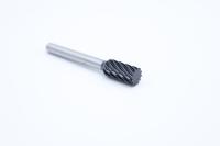 China YG8 Grade 10mm Cut Diameter Silver Braze Carbide Rotary Burr for General Metal Processing for sale
