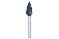 China TiAlN Coated Double Cut Carbide Burr SG-5M Tree Shape For High Strength Metal for sale