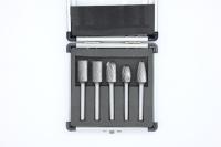 China 5-Piece Tungsten Carbide Rotary Burr Set with 12.7mm Cut Diameter and 6mm Shank for Versatile Metalworking for sale
