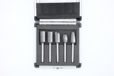 China 5-Piece Tungsten Carbide Rotary Burr Set with 12.7mm Cut Diameter and 6mm Shank for Versatile Metalworking for sale