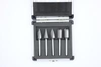China 5-Piece Tungsten Carbide Rotary Burr Set with 12.7mm Cut Diameter and 6mm Shank for Multi-Material Work for sale