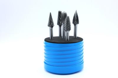 China 5-Piece Multi-Tooth Carbide Rotary Burr Set with 12.7mm Cut Diameter and 6mm Shank for Various Materials for sale