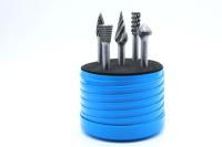 China 5-Piece Double Cut Carbide Burr Set with 6mm Shank for Precision Metalworking for sale