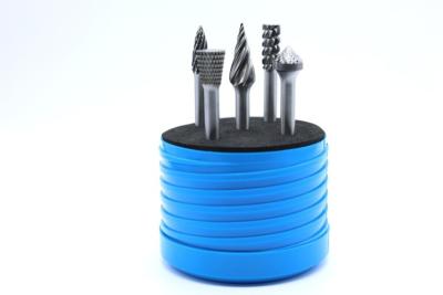 China 5-Piece Double Cut Carbide Burr Set with 6mm Shank for Precision Metalworking for sale