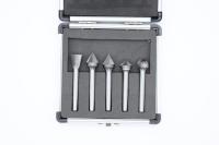 China 5-Piece Tungsten Carbide Burrs Set with 12.7mm Cut Diameter and 6mm Shank for Precision Metalworking for sale