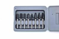 China 8-Piece AlTiN-Coated Tungsten Carbide Rotary Burr Set with Multi-Tooth Selection and 6mm Shank for Enhanced Durability for sale