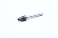 China SF-3ZM Radius Tree Carbide Burr with 10mm Head Diameter Untoothed for Custom Grinding for sale