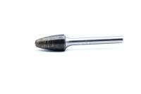 China SF-5M Radius Tree Carbide Rotary Burr Blank with 12.7mm Cut Diameter for Customizable Tooth Profiles for sale
