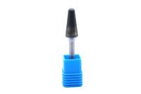 China SL-4ZM Taper with Radius Carbide Burr Blank with 12mm Head Diameter for Customizable Tooth Grinding for sale