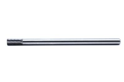 China Single Cut 6mm Cut Diameter 166mm Overall Length Extended Shank Carbide Burr for Deep Access Deburring for sale