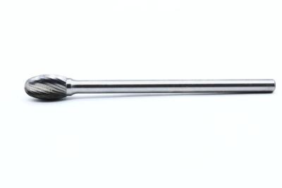 China SE-5ZML6 SC Extended Shank Carbide Burr with SC Cut Geometry and 170mm Overall Length for Deep Cavity Work for sale