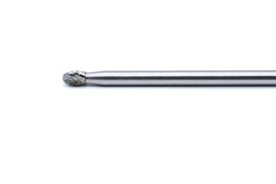 China Double Cut Extended Shank Carbide Burr with 6mm Cut Diameter for Soft Metal Roughing for sale