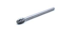 China SE-3ML6 Long Shank Carbide Burr with Oval Shape and Double Cut for Concave Machining for sale