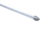 China Double Cut Extended Shank Tungsten Carbide Burr for General Purpose Finishing for sale