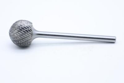China SD-9M DC D2521 25mm Cut Diameter Double Cut YG8 Grade Tungsten Carbide Ball Shape Burr for Contouring and Deburring for sale