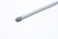 China SE-2ZML6 DC Double Cut Extended Shank Carbide Burr for Smooth Finishing on Soft Metals for sale