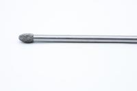 China SE-2ZML6 DC Double Cut Extended Shank Carbide Burr for Smooth Finishing on Soft Metals for sale