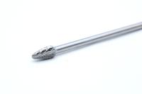 China SF-5ZML6 DC Double Cut Extended Shank Carbide Burr for Smooth Finishing on Soft Metals for sale