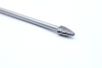 China SF-5ZML6 DC Double Cut Extended Shank Carbide Burr for Smooth Finishing on Soft Metals for sale