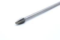 China Single Cut Tungsten Carbide Burr with 170mm Overall Length for Deep Cavity Work for sale