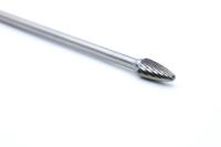 China Single Cut Tungsten Carbide Burr with 170mm Overall Length for Deep Cavity Work for sale