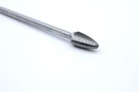 China SF-5M Tungsten Carbide Rotary Burr with 100mm Extended Shank for Deep Cavity Machining for sale